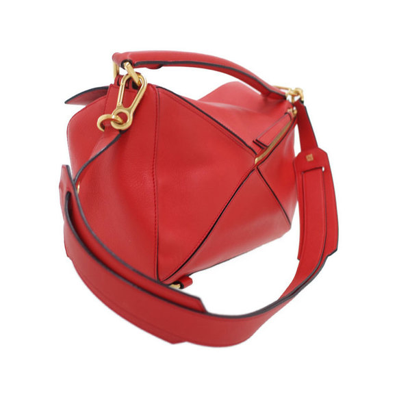 Loewe | Bags | Loewe 2way Red Bag Puzzle | Poshmark